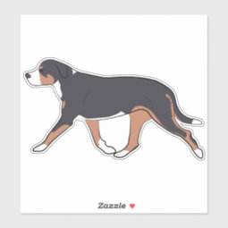 Swissy Sticker | Zazzle