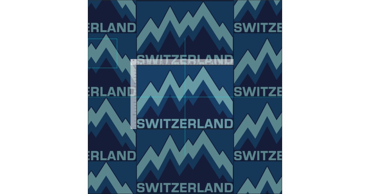 Switzerland custom fabric | Zazzle.com