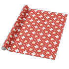 Switzerland Flag Honeycomb Wrapping Paper | Zazzle.com