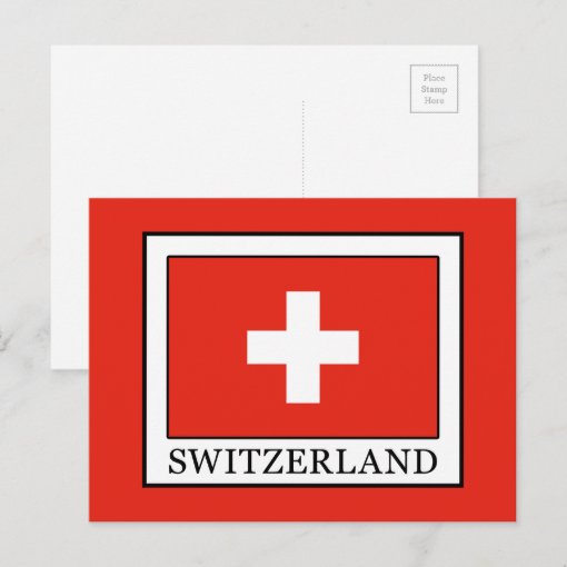 Switzerland Postcard | Zazzle