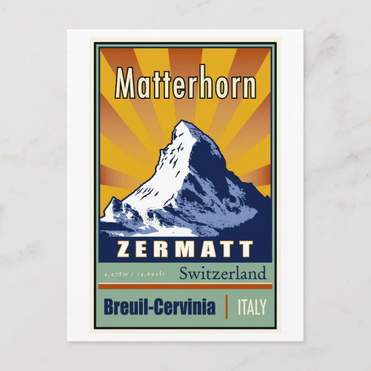 Switzerland Postcard | Zazzle