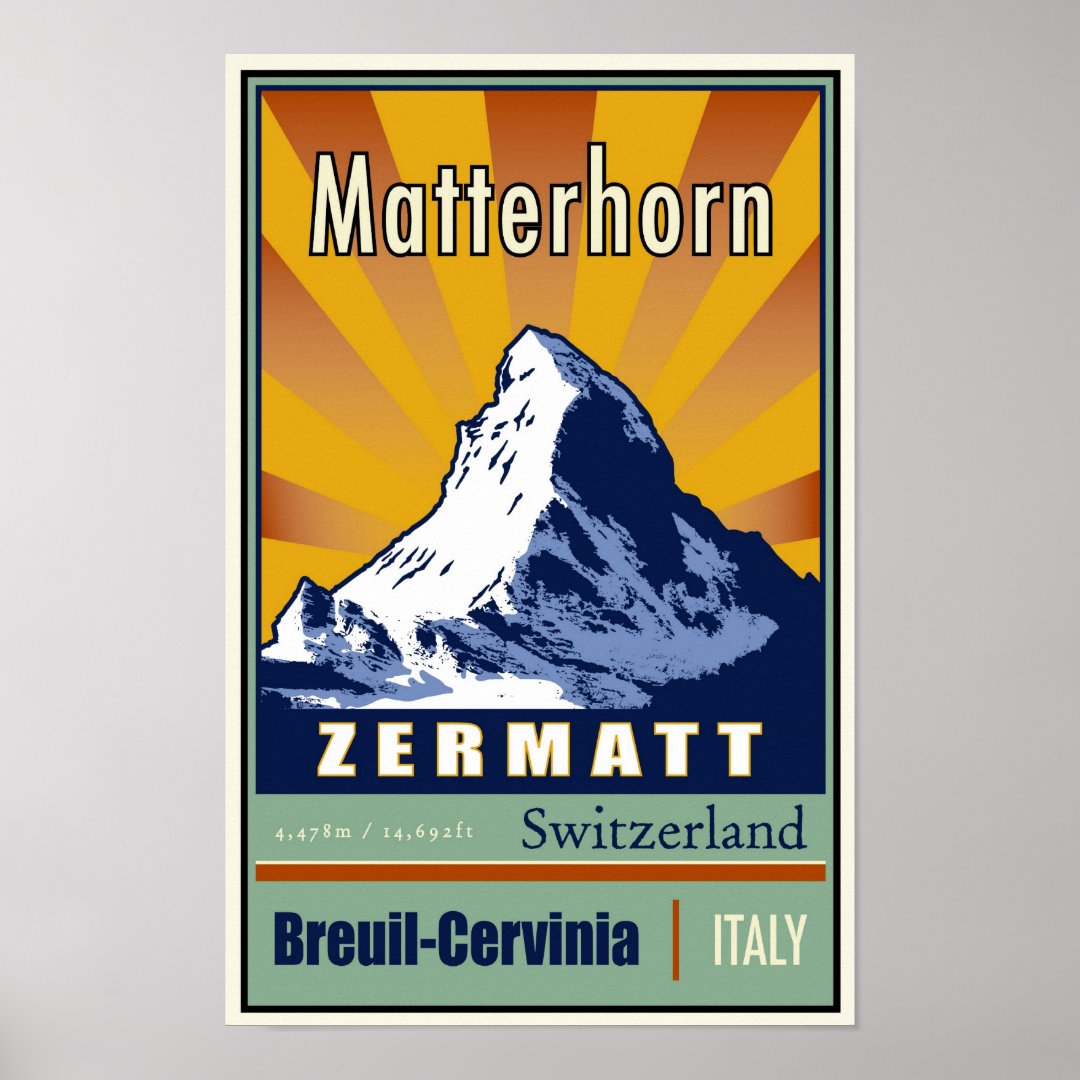 Switzerland Poster | Zazzle