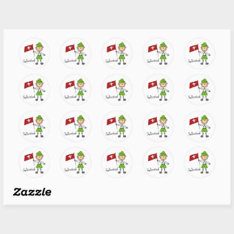 Switzerland Sticker | Zazzle