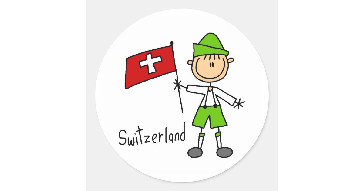 Switzerland Sticker | Zazzle