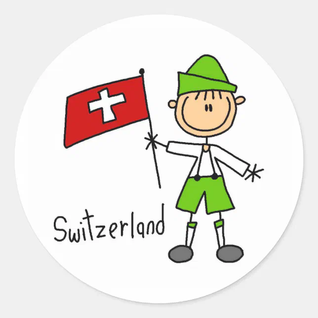 Switzerland Sticker | Zazzle