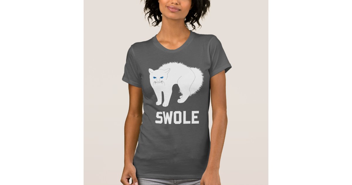 Swole Cat is Kitten Swole T-Shirt | Zazzle