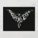 Swooping Evil Creature Graphic Postcard | Zazzle