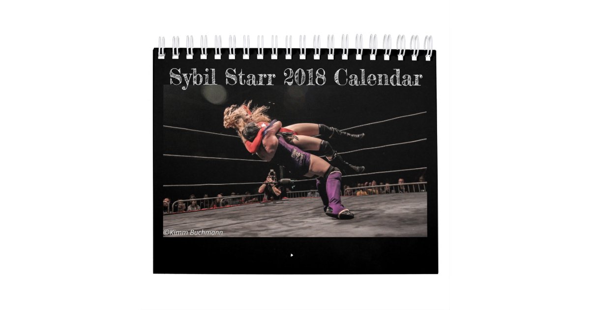 Sybil Starr 2018 Calendar | Zazzle