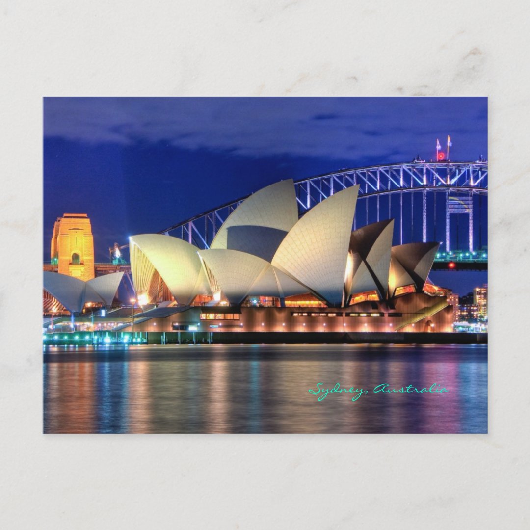 Sydney, Australia post card | Zazzle