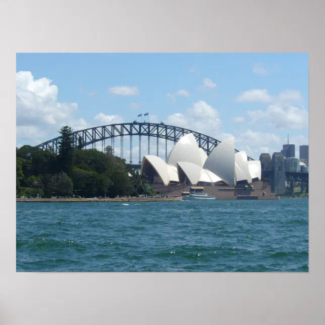 sydney harbour poster | Zazzle