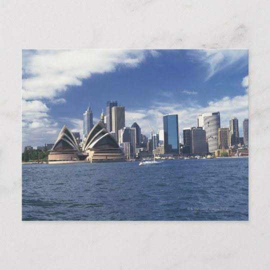 Sydney opera house, Australia Postcard | Zazzle.com