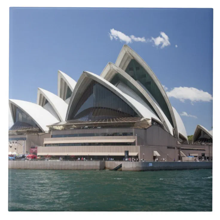 Sydney Opera House exterior, Sydney, New South Tile | Zazzle
