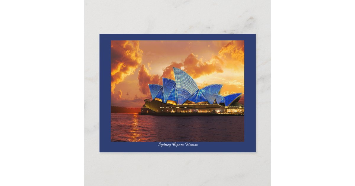 Sydney Opera House Postcard | Zazzle