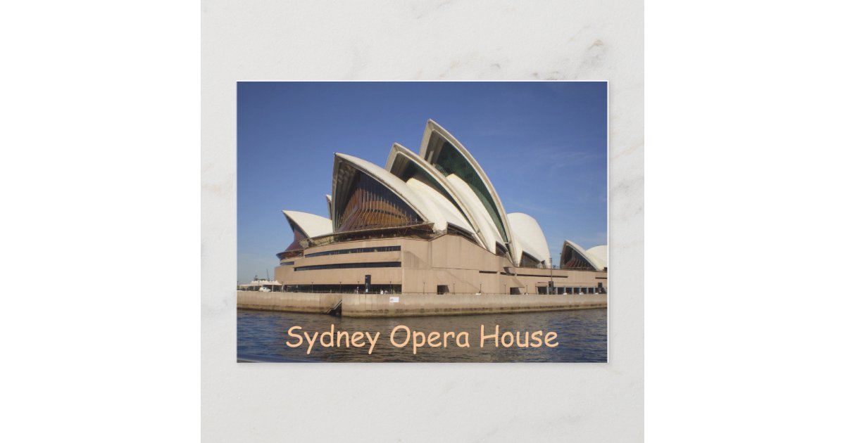 Sydney Opera House Postcard | Zazzle