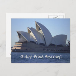 Sydney Opera House Postcard | Zazzle