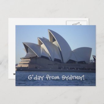 Sydney Opera House Postcard | Zazzle