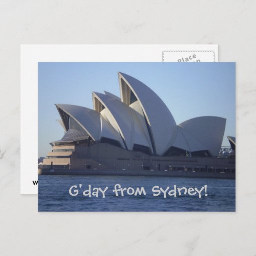 Sydney Opera House Postcard | Zazzle