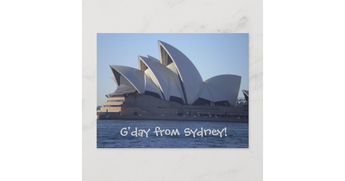 Sydney Opera House Postcard | Zazzle