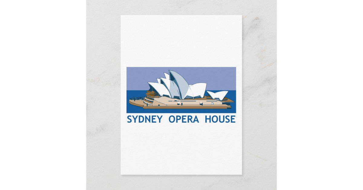 Sydney Opera House Postcard | Zazzle