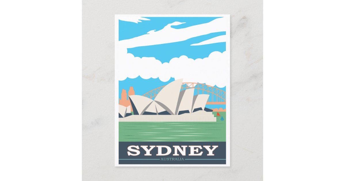 Sydney Opera House Postcard | Zazzle