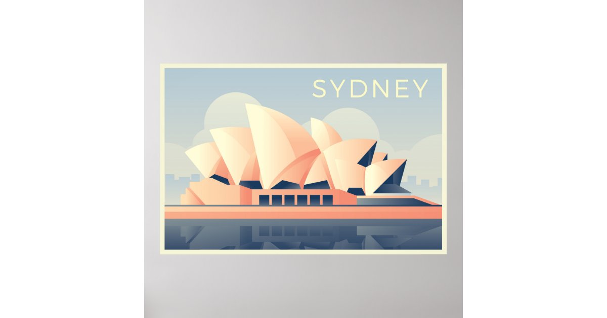 Sydney Opera House Poster | Zazzle