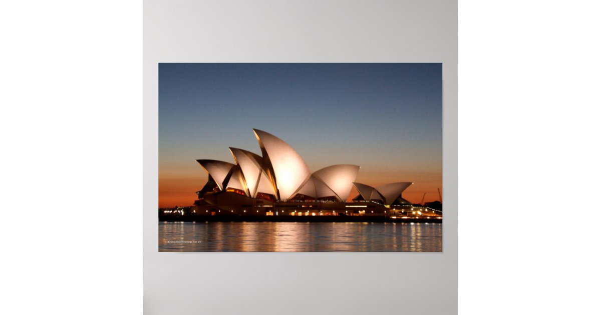 Sydney Opera House Poster | Zazzle