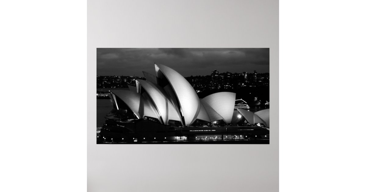 SYDNEY OPERA HOUSE POSTER | Zazzle