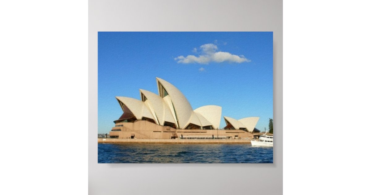 Sydney Opera House Poster | Zazzle