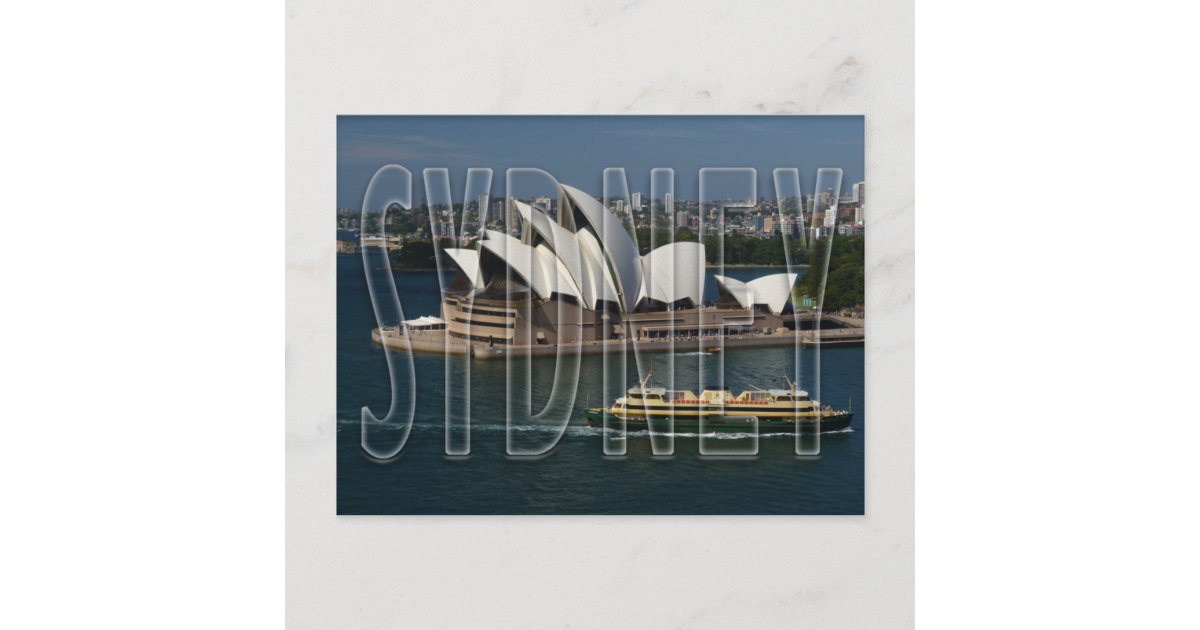 Sydney Postcard | Zazzle