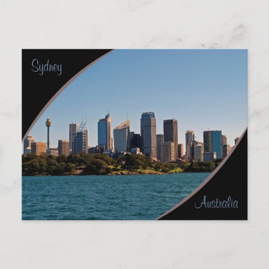 Sydney Skyline Postcard | Zazzle.com