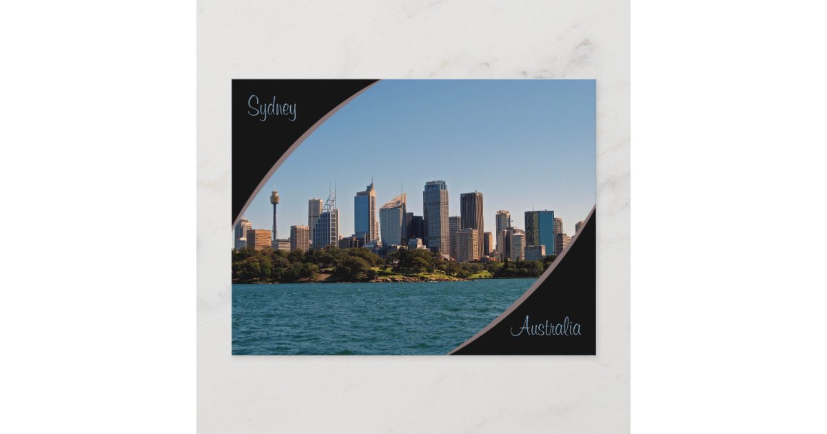 Sydney Skyline Postcard | Zazzle