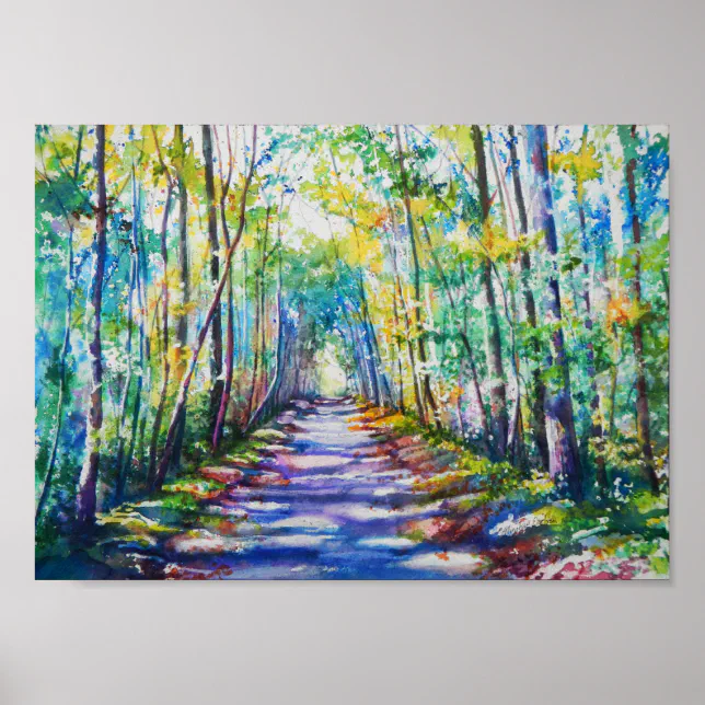 Sylvan Path II Poster | Zazzle