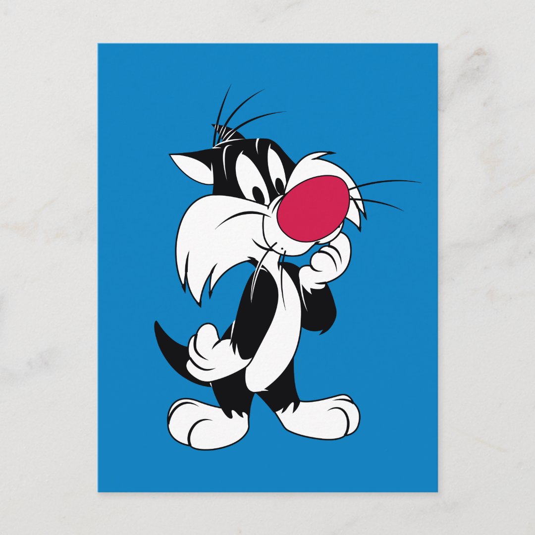 Sylvester Jr. | Classic Pose Postcard | Zazzle