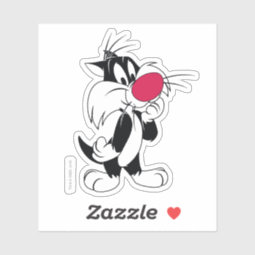 Sylvester Jr. | Classic Pose Sticker | Zazzle