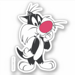 Sylvester Jr. | Classic Pose Sticker | Zazzle