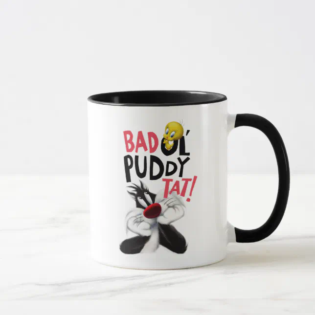 SYLVESTER™ & TWEETY™- Bad Ol' Puddy Tat Mug | Zazzle