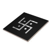 Symbol of Hinduism Swastika Tile | Zazzle
