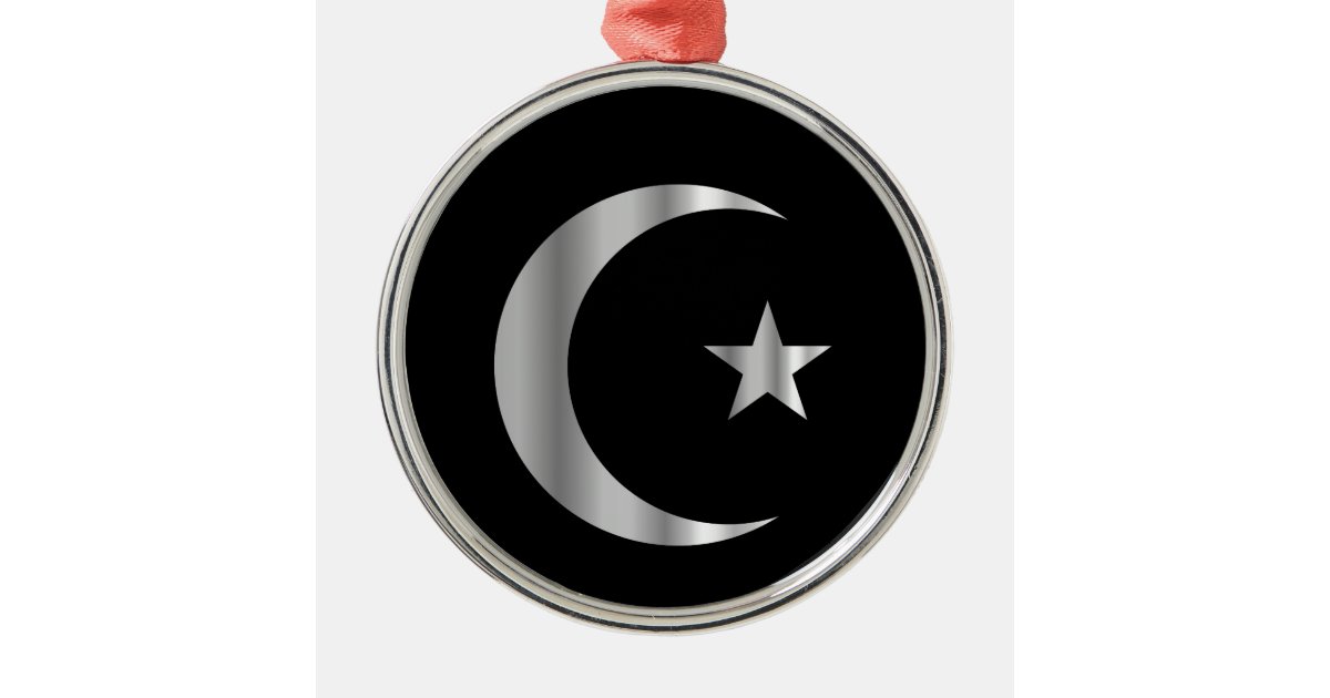 Symbol of Islam Metal Ornament | Zazzle