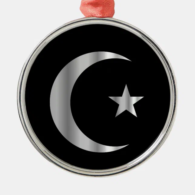 Symbol of Islam Metal Ornament | Zazzle