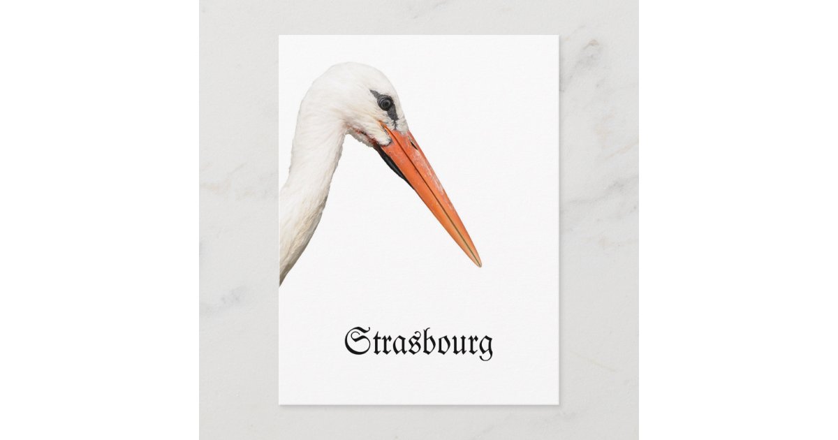 Symbol Of Strasbourg, Alsace Postcard | Zazzle