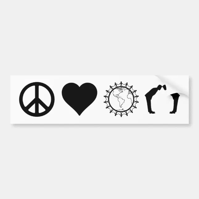 Symbology of PLUR (Bumper Sticker) Bumper Sticker | Zazzle