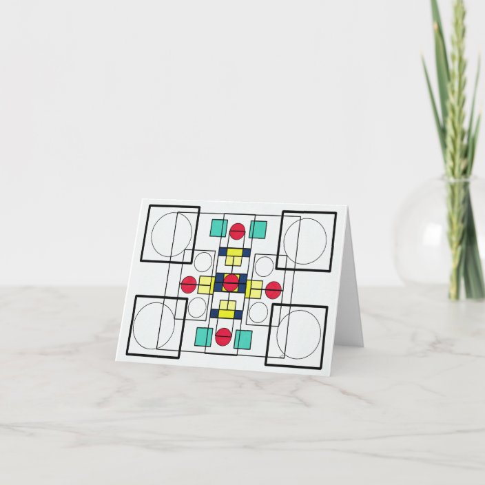 Symmetry Card | Zazzle.com
