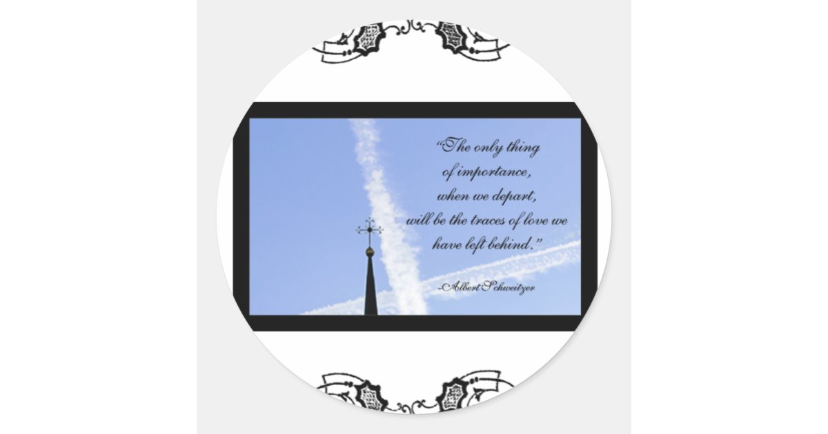 Sympathy Card Classic Round Sticker | Zazzle