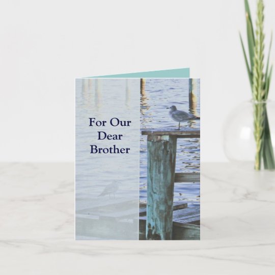 Sympathy Card - "For Our Dear Brother" | Zazzle.com