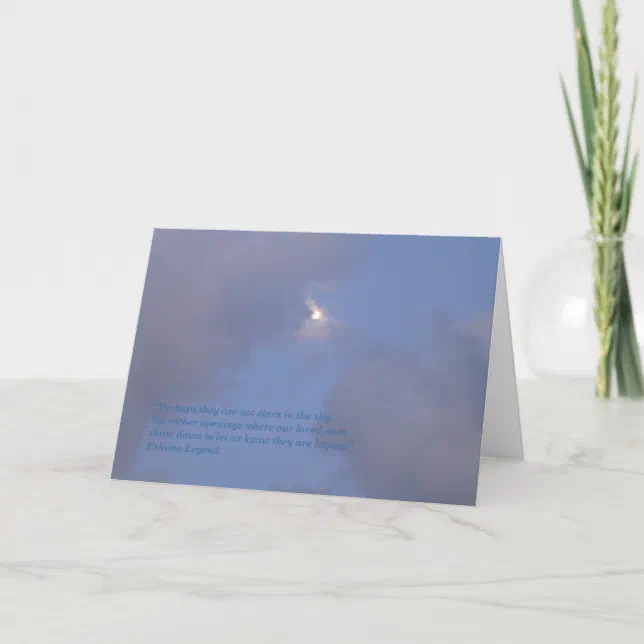 Sympathy Card - Stars in the Sky | Zazzle