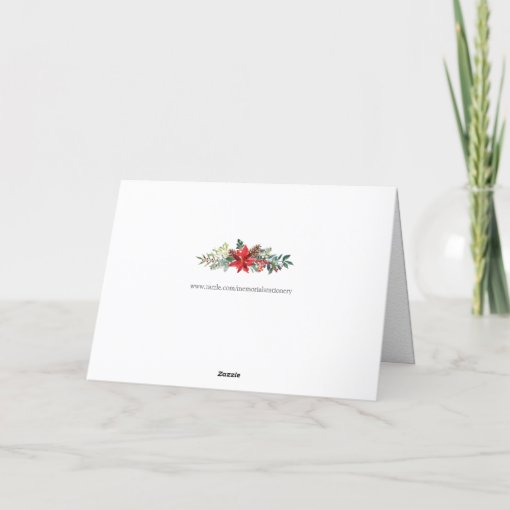 Sympathy Cards Christmas | Heartfelt Thoughts | Zazzle