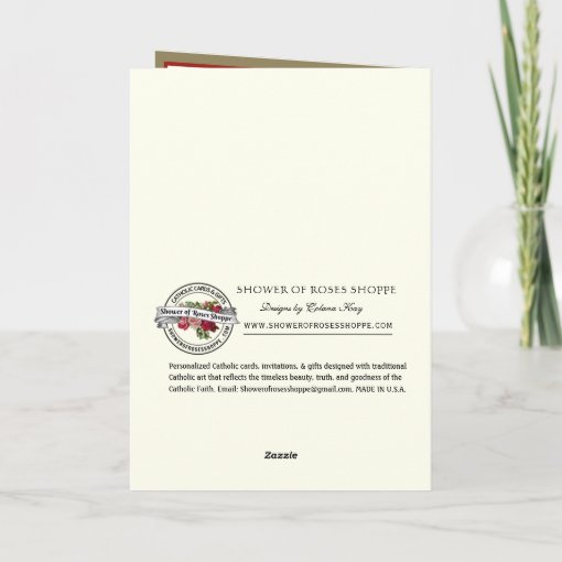 Sympathy Condolence Scripture Religious Red Roses Card | Zazzle