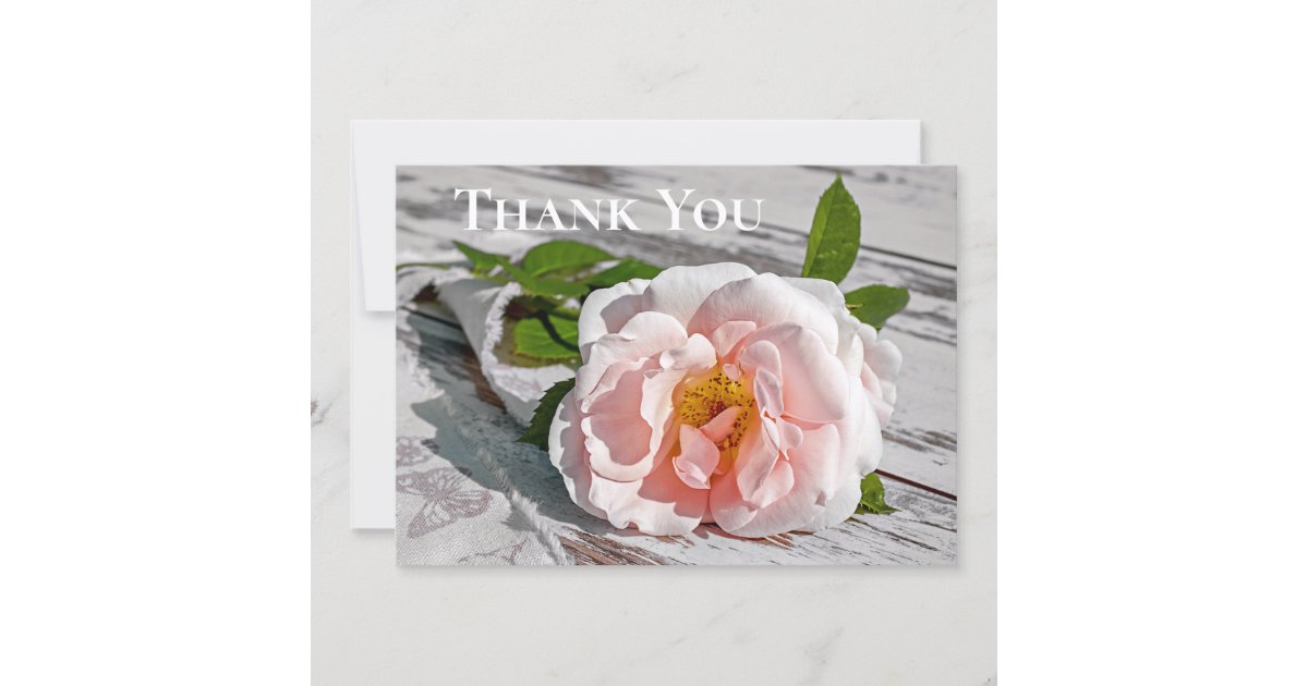 Sympathy Memorial Service Thank You Cards | Zazzle
