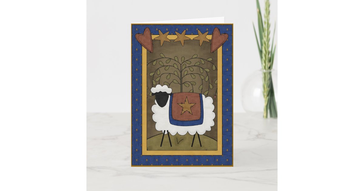 Sympathy Sheep Card | Zazzle