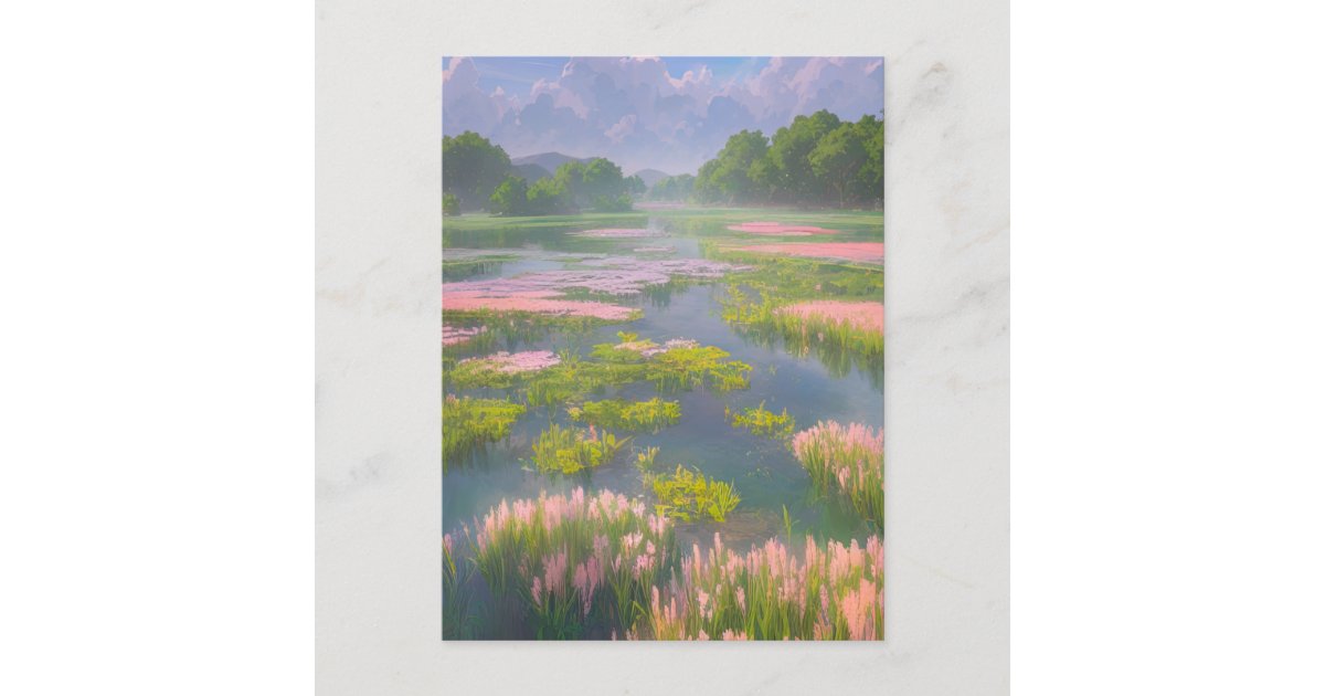 Symphony of Flora and Fauna Postcard | Zazzle